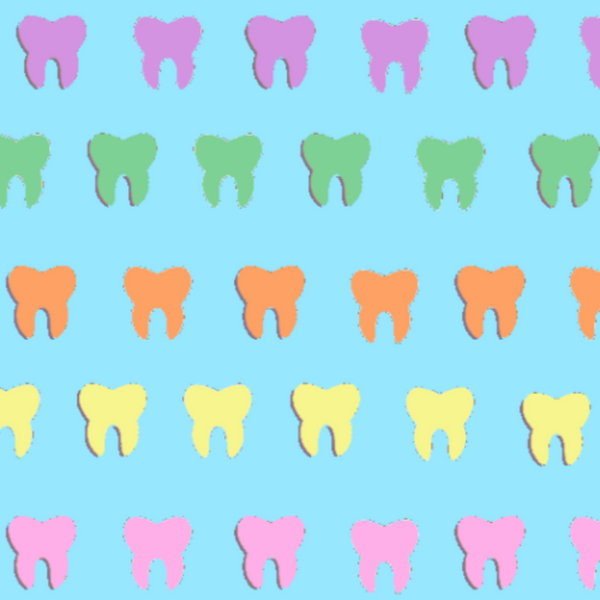 DentalSocks Pastel Teeth