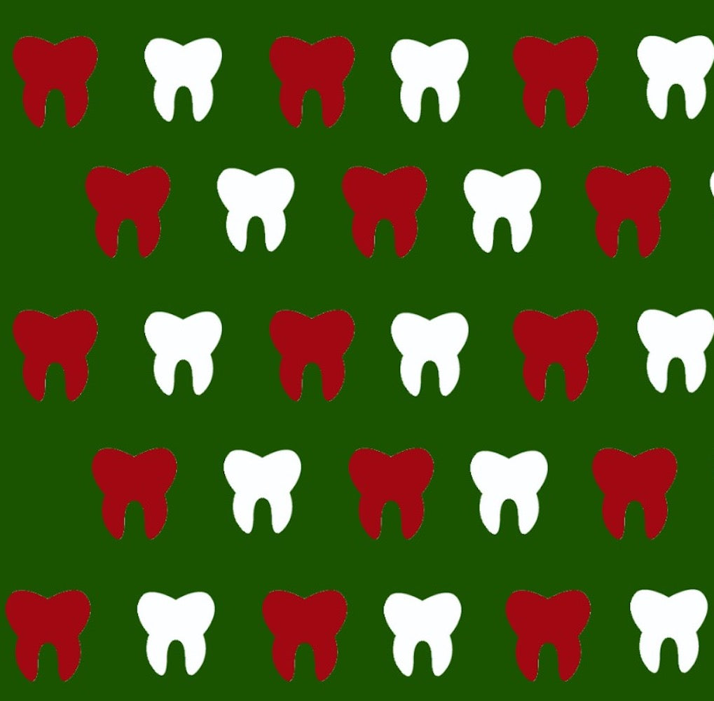 DentalSocks Christmas Teeth Design