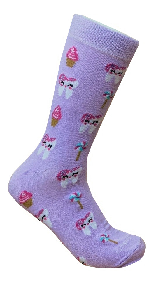 DentalSocks ™ Sweet Tooth Design